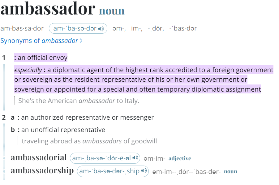 What, How, and Why: Everything you should know about the Ambassadorship ...